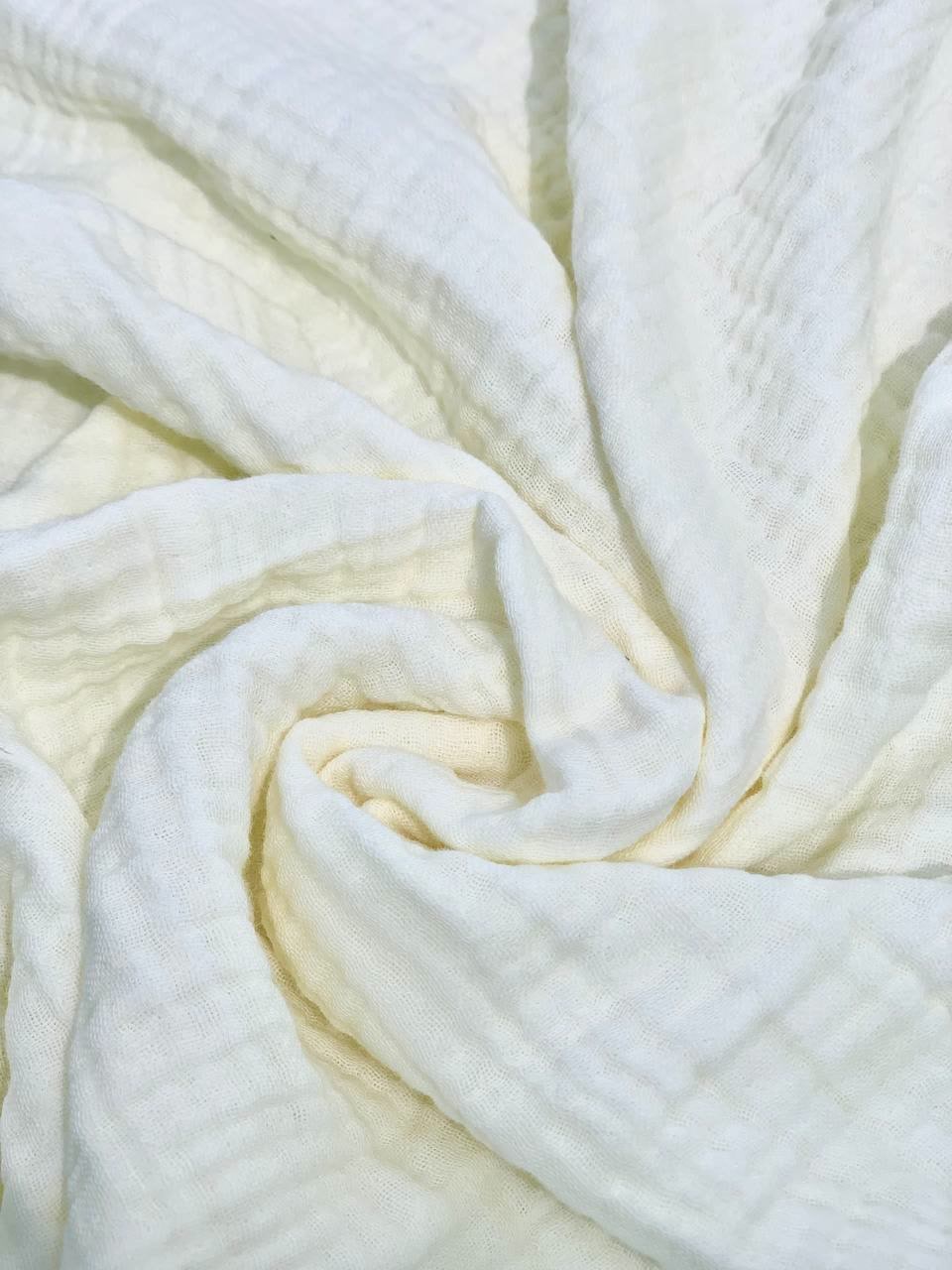 MUSLIN 4 LAYER V02 CREAM - Çelik Tekstil Selonya