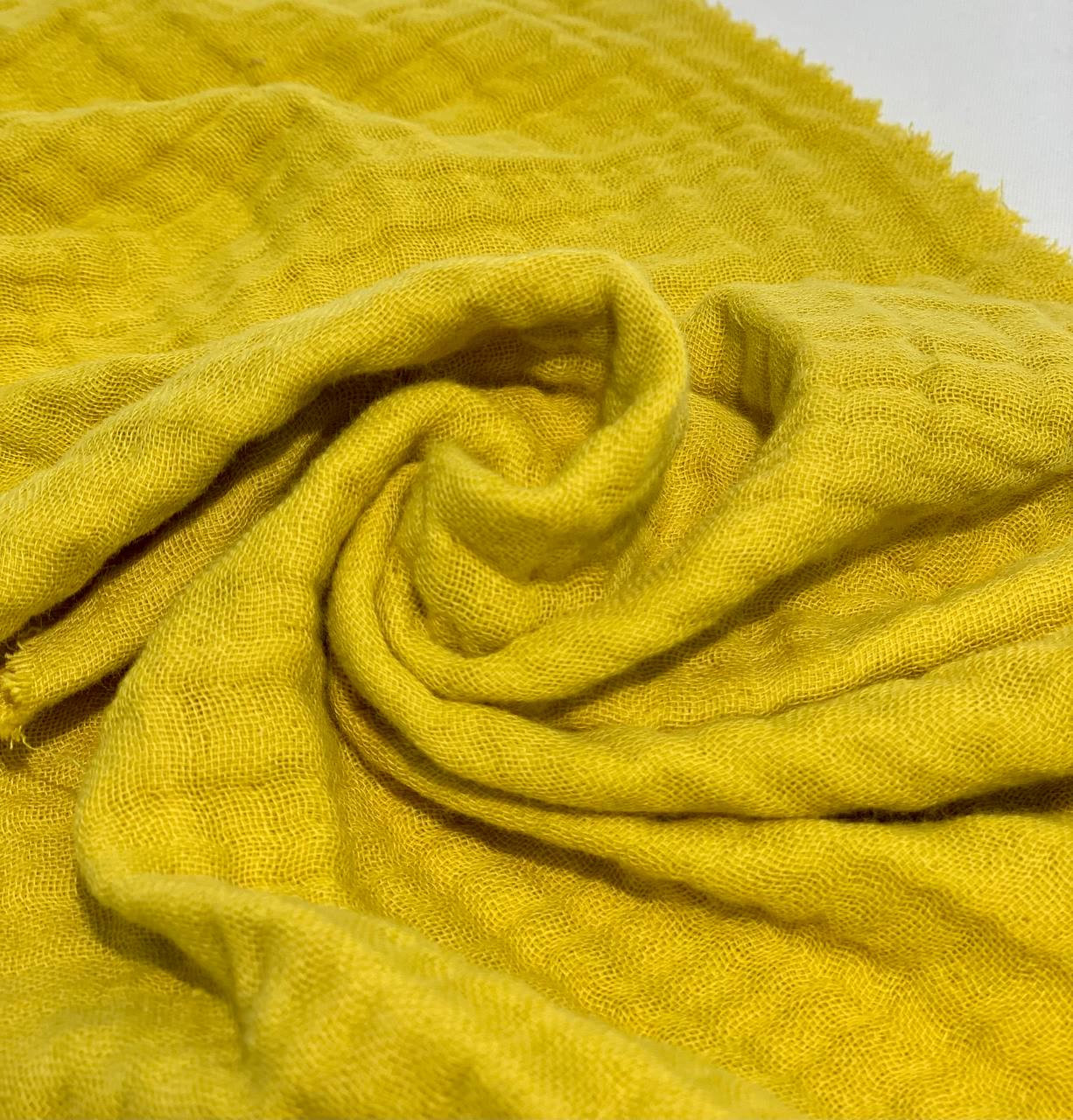 MÜSLİN 4 LAYER HARDAL SARI - Çelik Tekstil Selonya