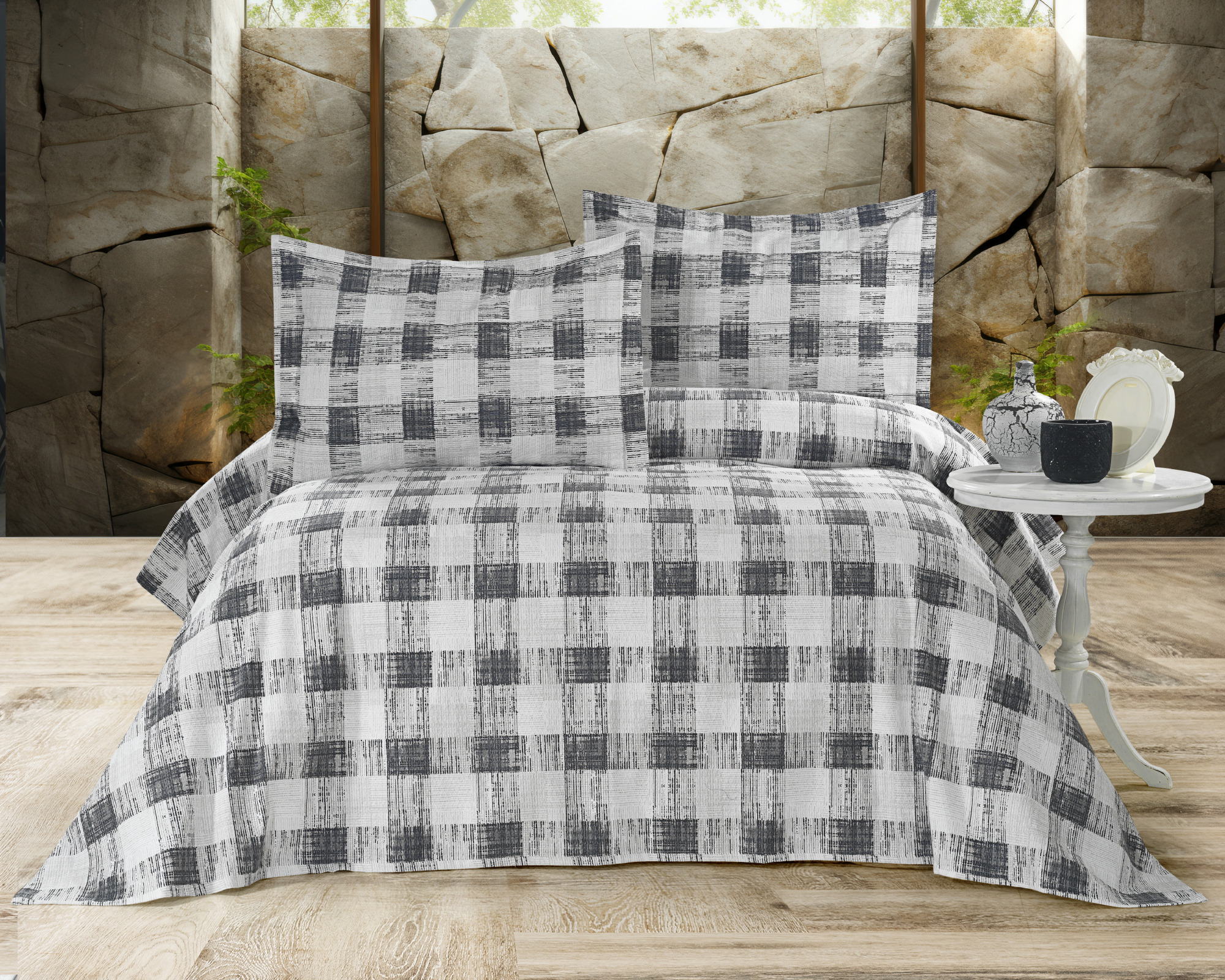 PRINTED PIQUE Design Code 26125 - Çelik Tekstil Selonya